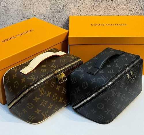 Louis vuitton дорожная сумка косметичка