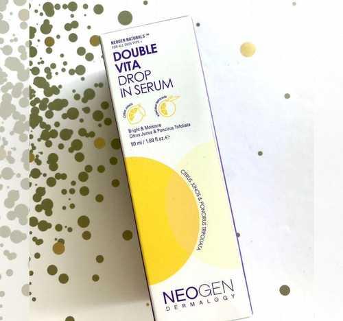 Сыворотка для лица Neogen Double Vita Drop Serum