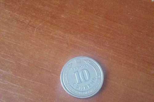 Монета 10 гривен 2020 Иван Мазепа
