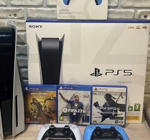 Sony playstation 5 с играми