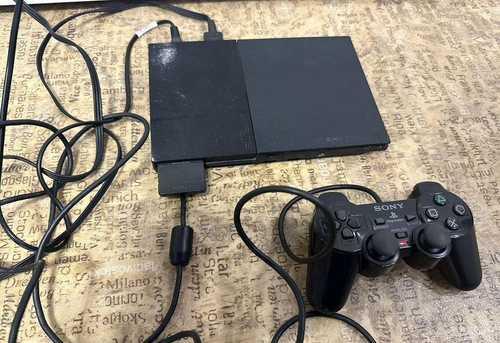Sony playstation 2 PS2 slim + руль
