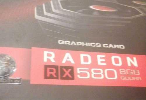 Видеокарта rx580 8gb XFX