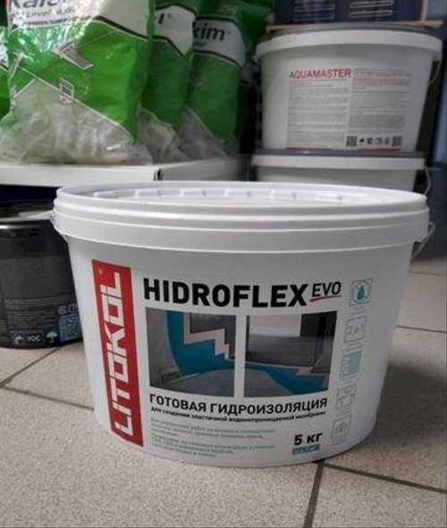 Гидроизоляция hidroflex 5кг готовая к применению