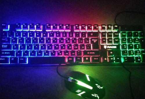 Механическая клавиатура Rage с подсветкой