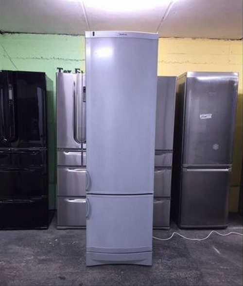 Холодильник бу серый высокий Vestfrost
