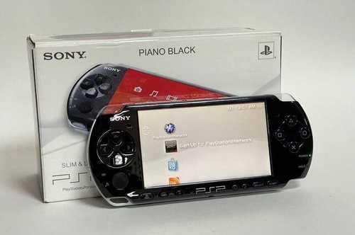 Sony PSP-3001 Slim (A, Б/У, Black, HU3188947) +Кор
