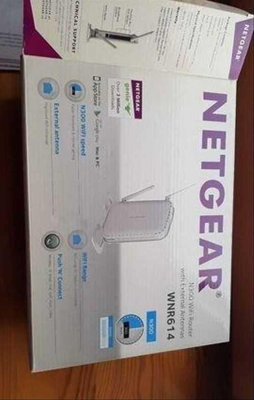 Роутер Netgear WNR614 N300