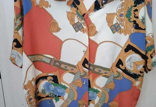 Винтажная женская рубашка,80х-90х
