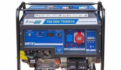 Бензогенератор TSS SGG 7500Е3A