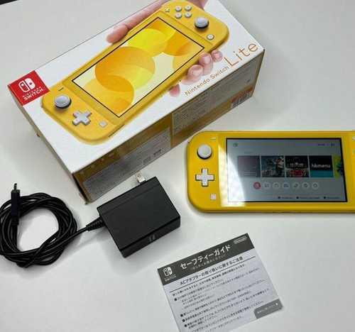 Nintendo switch lite прошитая чипом