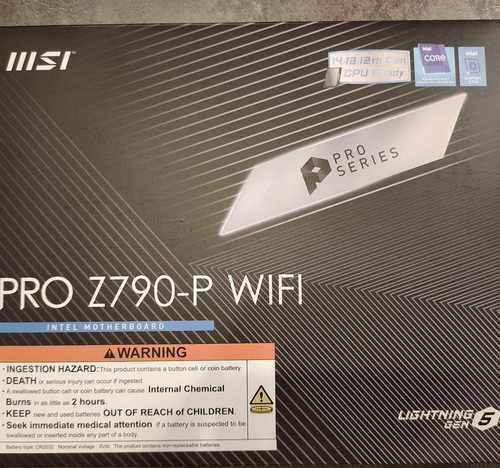 Msi PRO z790 p WiFi