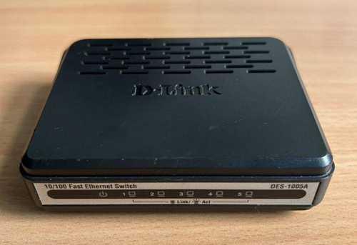 Коммутатор D-Link DES-1005A