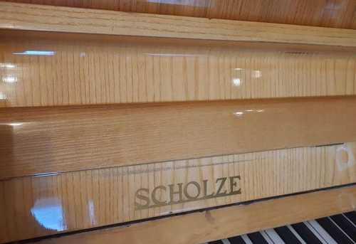 Пианино Scholze-115(Petrof) светлое дерево