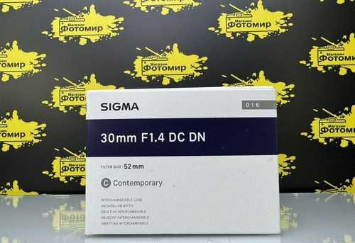 Sigma 30mm f/1.4 на Sony E новый