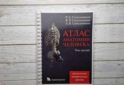Атлас анатомии человека Синельников том 3