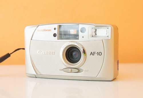 Пленочный фотоаппарат Canon AF-10 + примеры