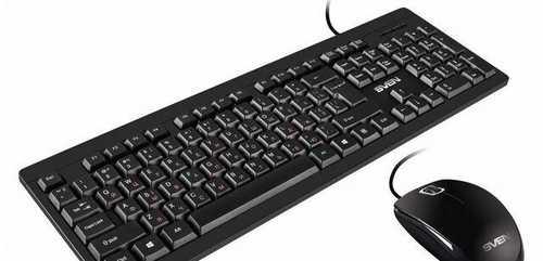 Комплект клавиатура+мышь проводной sven KB-S320C