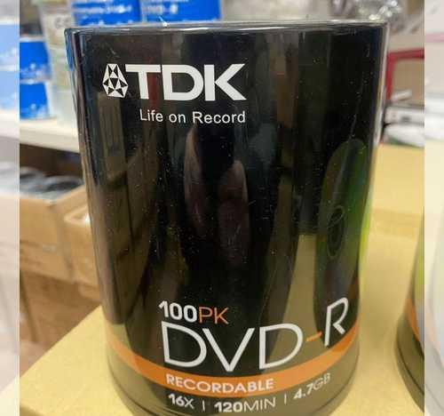 Болванка DVD-R TDK