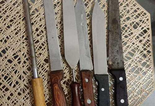 Ножи кухонные старые (металлические)