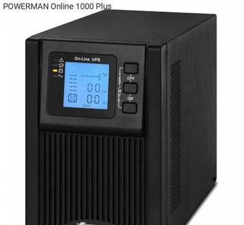 Ибп Powerman online plus 1000VA, Tower, без батаре