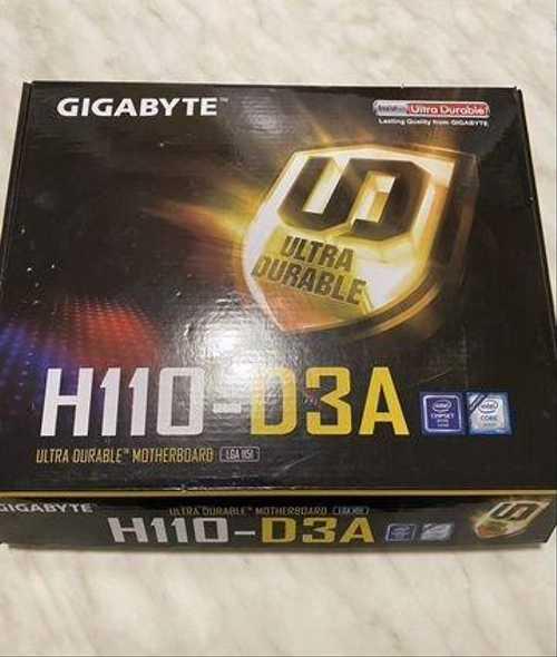 Материнская плата gigabyte GA-H110-D3A