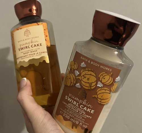 Крем и гель для душа bath&body works