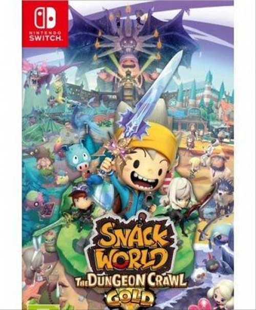 Snack World The Dungeon Crawl Gold N Switch Б/У