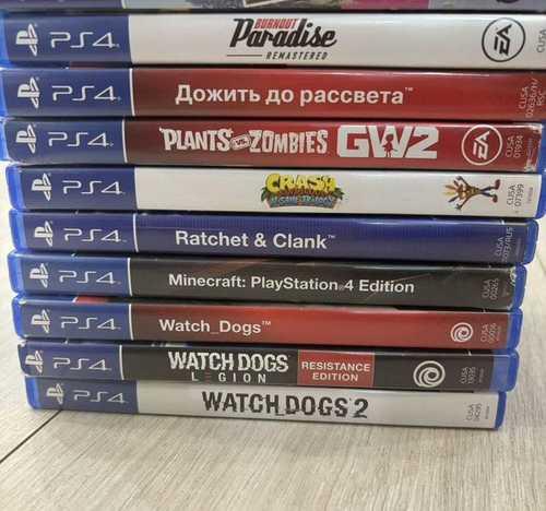 Игры на ps4 диски