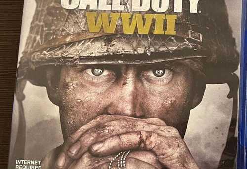 Игра Call of Duty: ww2 ps4