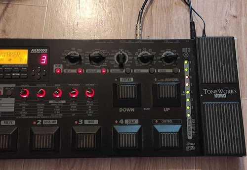 Гитарный процессор korg AX3000G