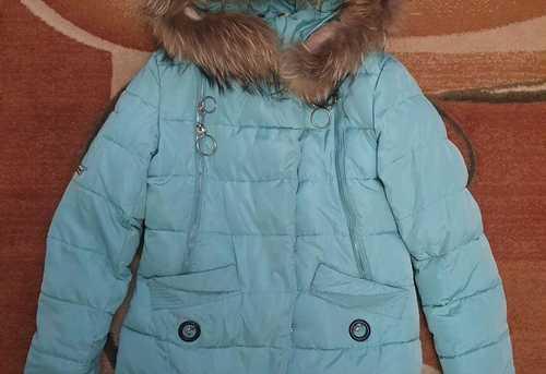Куртка детская зимняя для девочки 152
