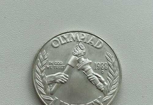 1 доллар США 1988 года олимпиада