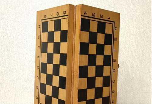 Шахматы, шашки, нарды 3в1, 34х34см