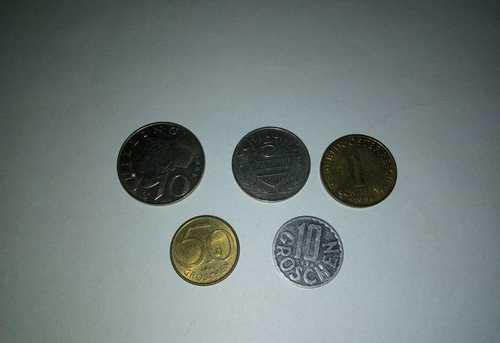 Монеты Австрии, Бельгии