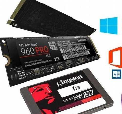 SSD с Windows и Office