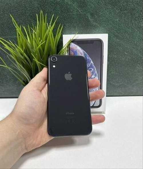 iPhone Xr 64 Gb Black Ростест