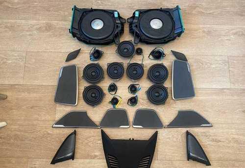 Аудиосистема HiFi BMW G30 16 динамиков и сетки