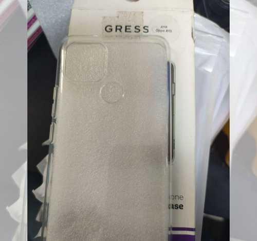 Чехол Oppo A15 Прозрачный