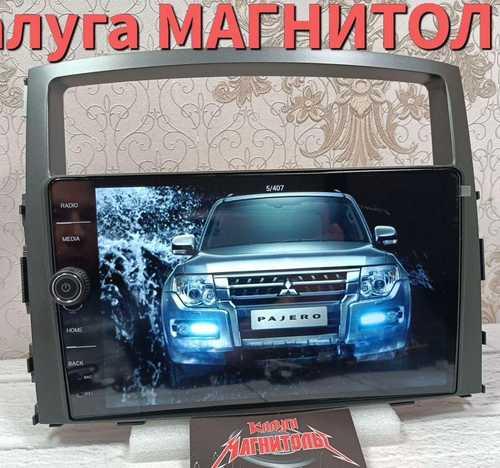 Магнитола Mitsubishi Pajero 4 android 4/64 Гб нова