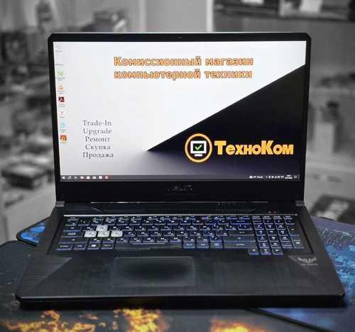 Игровой Asus FX705DU (R7 3750H/16/GTX1660Ti/120Hz)