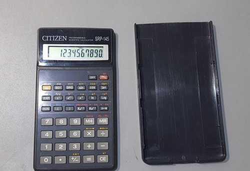 Инженерный калькулятор citizen srp-145