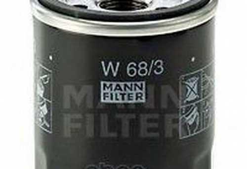 Фильтр масляный W68/3 W68/3 mann-filter