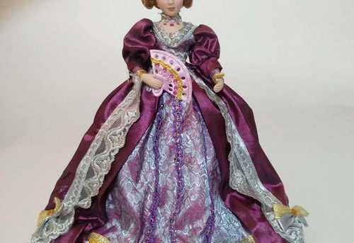 Кукла фарфоровая коллекционная 25 см