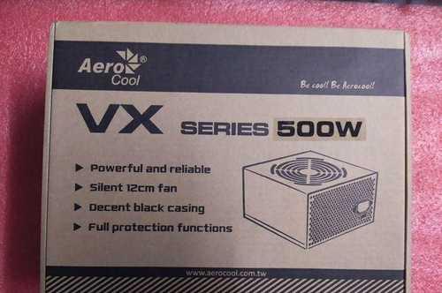 Aerocool VX-500 500Вт с гарантией