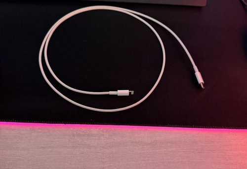 Кабель usb type c apple 1м