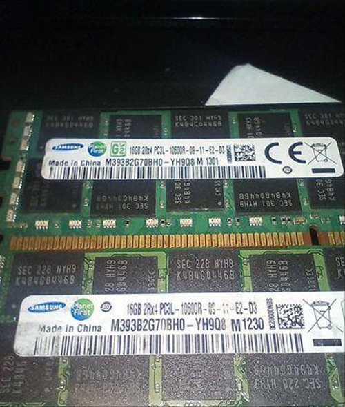 Ddr3 ecc reg 16gb samsung 1333mhz