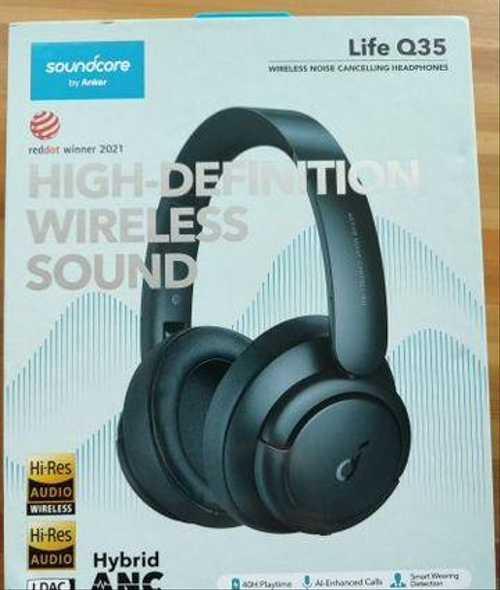 Беспроводные наушники Soundcore Life Q35 с ANC