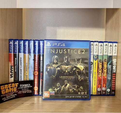 Игры PS4:Injustice 2 Legendary Edition