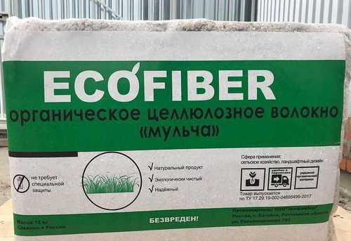 Eco Fiber премиум утеплитель эковата Белый