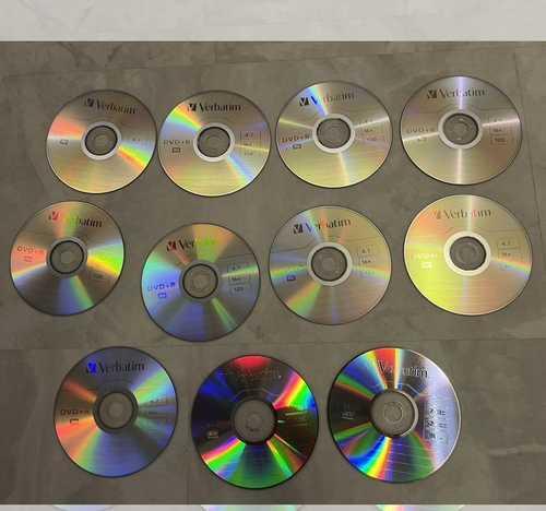 Болванки DVD R и CD чистые